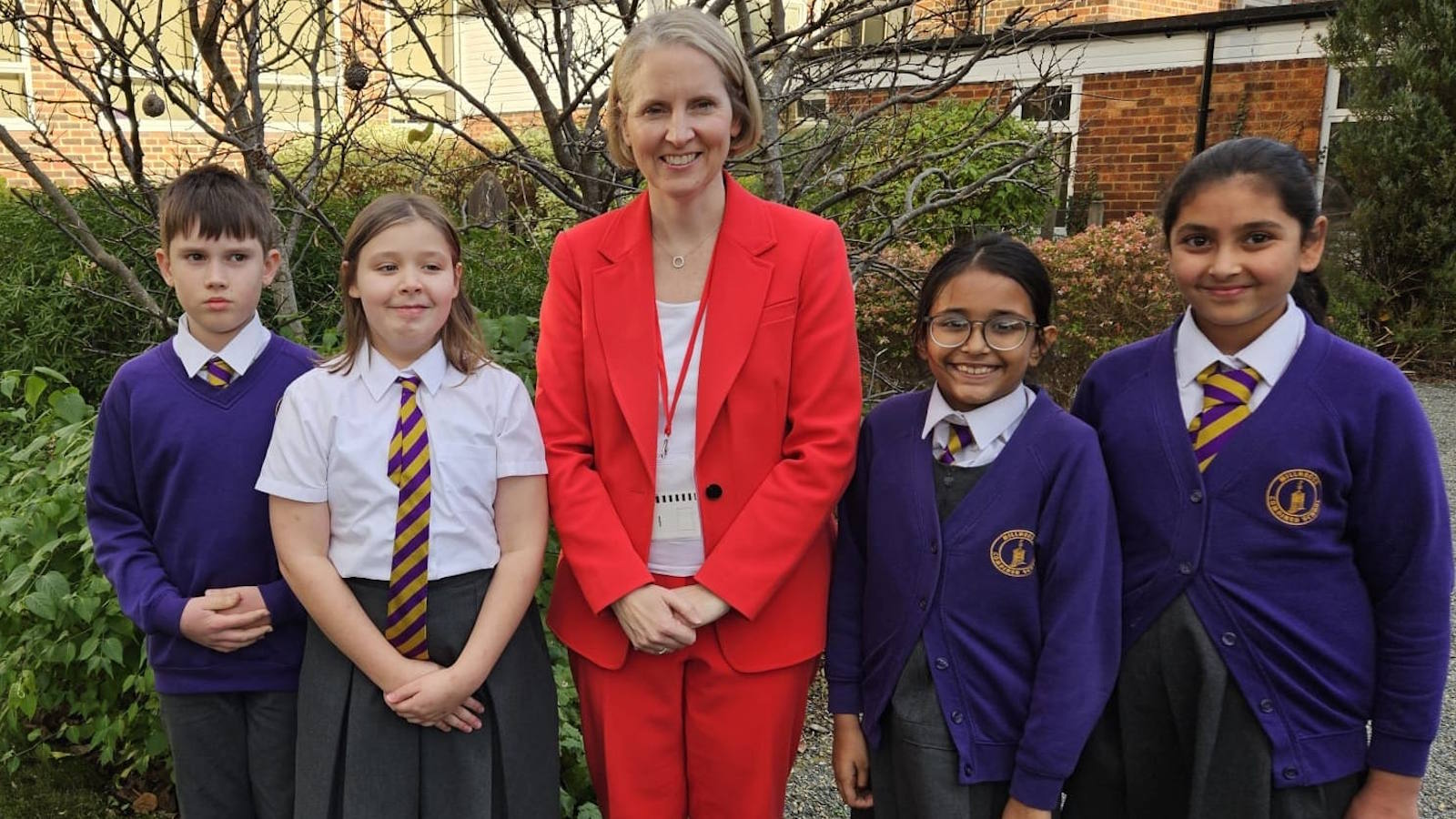 Millbrook Combined School - Emma Reynolds MP