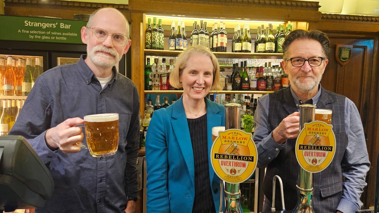 A Westminster showcase for local ale - Emma Reynolds MP
